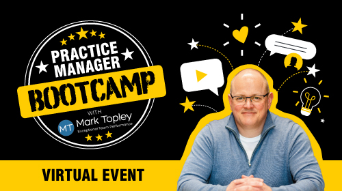 Practice Manager Bootcamp - Practice Plan